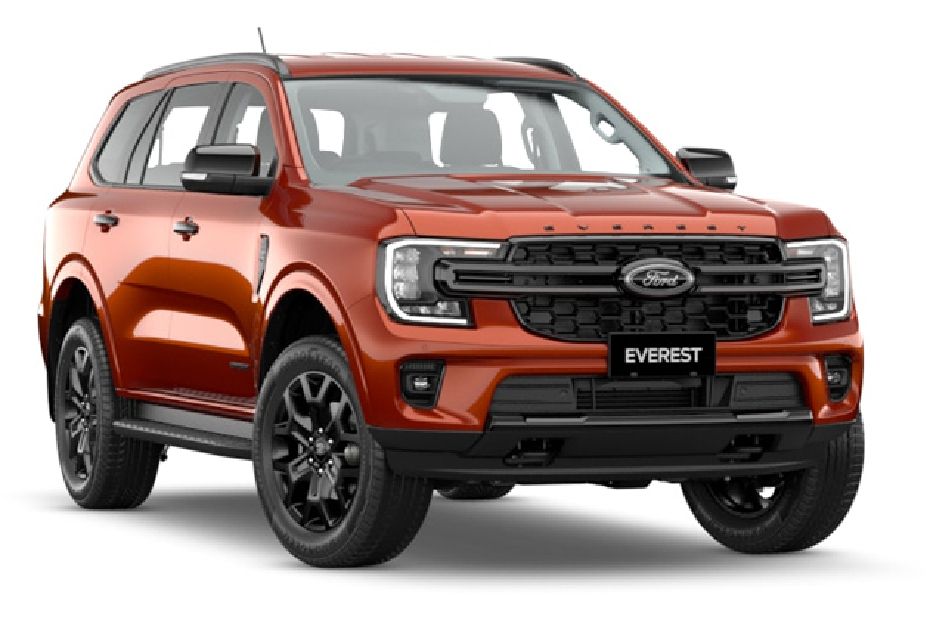 Ford Everest Sport 2024 Colours, Available in 5 Colours in Thailand ...